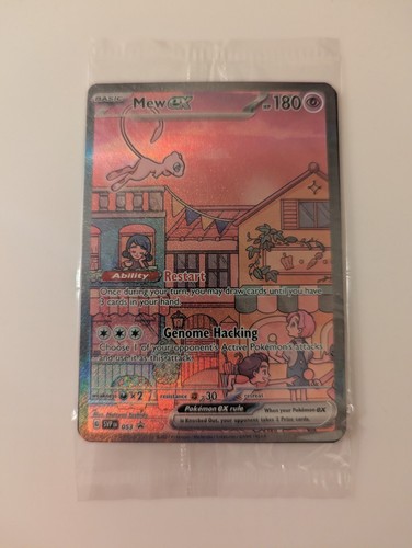 Pokemon Card Mew EX SVP 053 Scarlet & Violet 151 UPC Promo SEALED | eBay