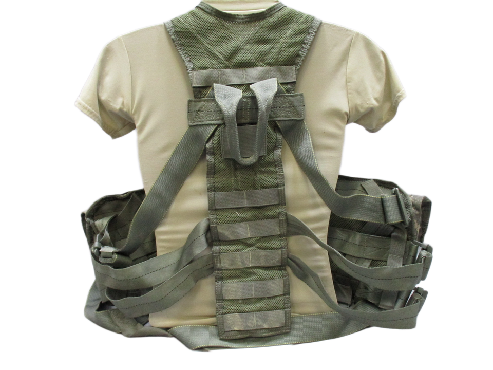 US ARMY AVIATION AIR WARRIOR VEST HARNESS DIGITAL AIRCREW SURVIVAL ...