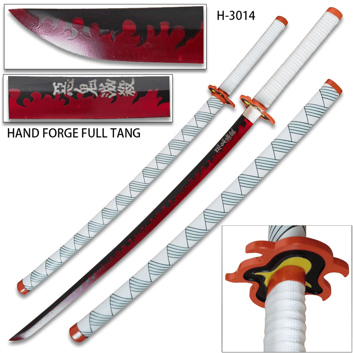 Red Blade Nichirin Sword