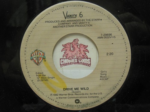 Vanity 6 – Drive Me Wild / 3 x 2 = 6, 45 RPM VG (6I) | eBay