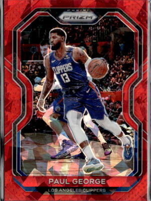 2020 Panini Prizm #14 Paul George Red Ice NM | eBay