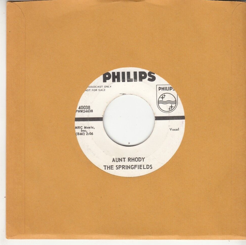 THE SPRINGFIELDS - SILVER THREADS AND GOLDEN NEEDLES - PROMO PHILIPS ...