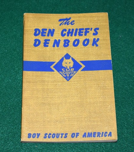 VINTAGE 1951 BOY SCOUT DEN CHIEF'S DENBOOK | eBay