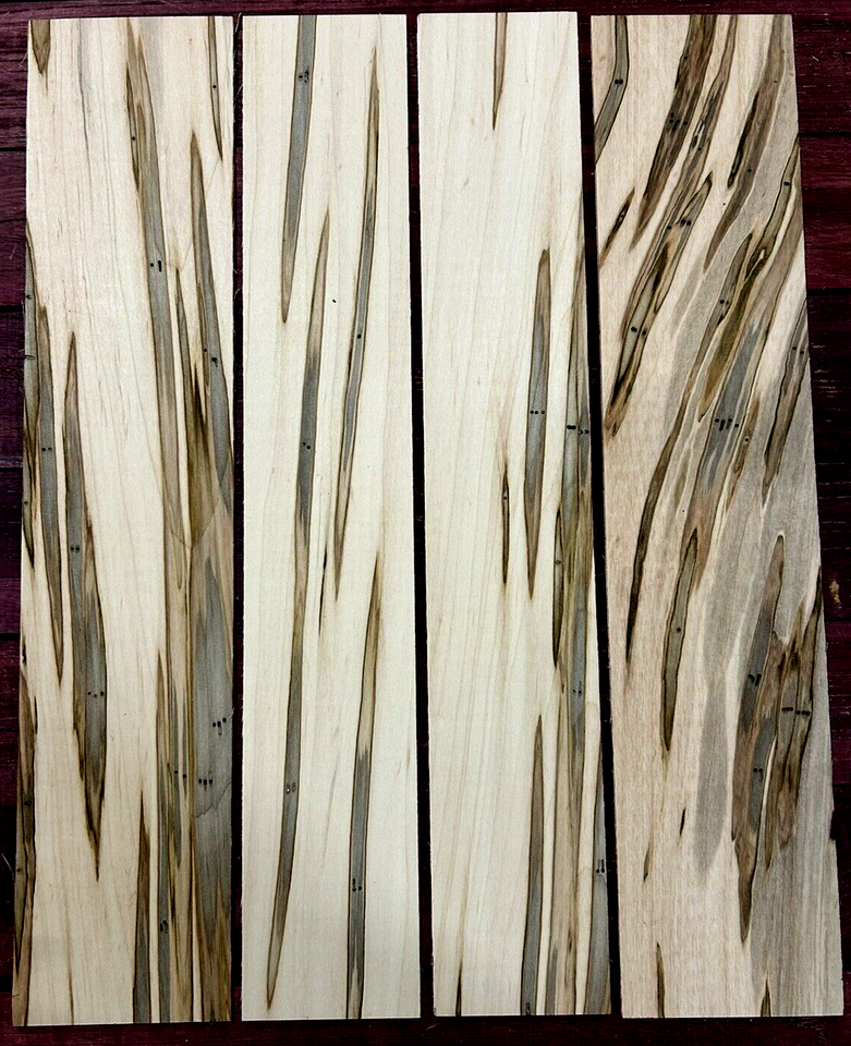 10 BOARD FEET 4/4 KILN DRIED AMBROSIA MAPLE LUMBER WOOD | eBay