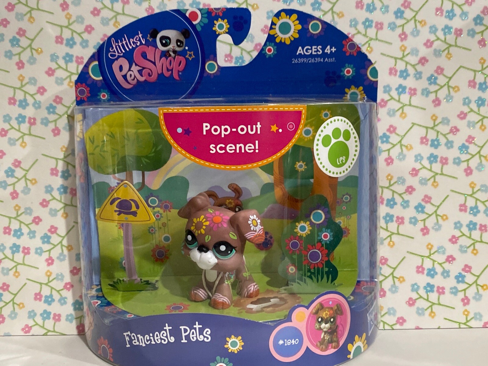 LITTLEST PET SHOP 1840 TATOOS BOXER PET NIB LPS | eBay