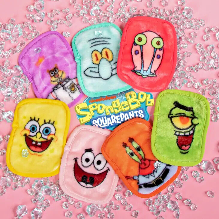 SpongeBob MakeUp Eraser, 7 Day Set the Original Makep Eraser Reusable ...