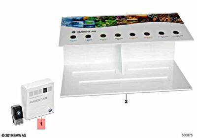 BMW Genuine Ambient Air Freshner Scent Fragrance Blue Suite No. 2 ...