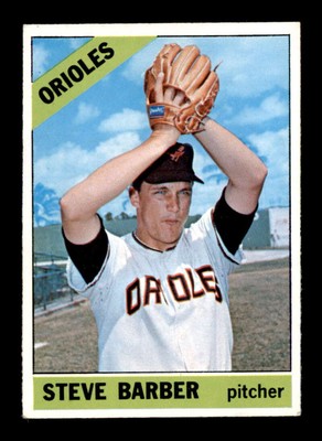 1966 Topps #477 Steve Barber EX/EX+ X3397206 | eBay