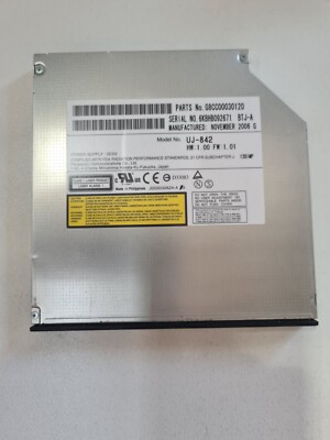 Genuine Panasonic UJ-870 CD DVD±RW IDE Optical Disk Drive With Grey ...