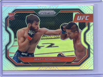 2021 Panini Prizm UFC MMA Silver NO. 109 Matt Schnell | eBay