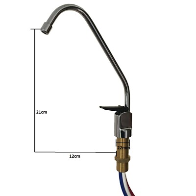 Vented Water Filters Drinking Taps | Air Gap Black Lever H2O Filters ...