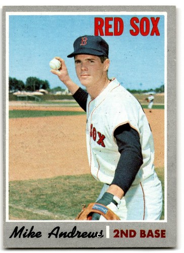 1970 Topps Baseball Mike Andrews Boston Red Sox #406 | eBay