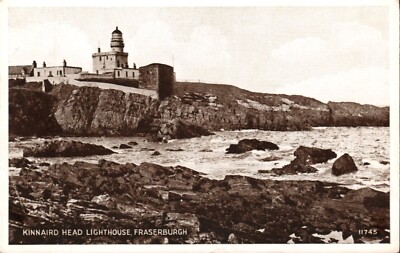 Kinnaird Head Lighthouse, Fraserburgh ("Photo Brown," Valentine's ...