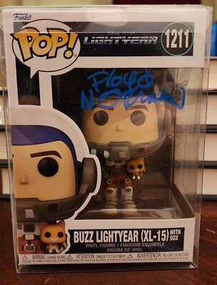 Floyd Norman Signed Buzz Lightyear 1211 Funko Pop | eBay