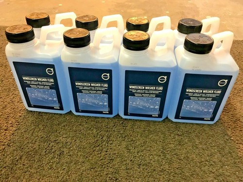 GENUINE VOLVO CONCENTRATED SCREEN WASH WASHER FLUID 8 LITRES BULK ...