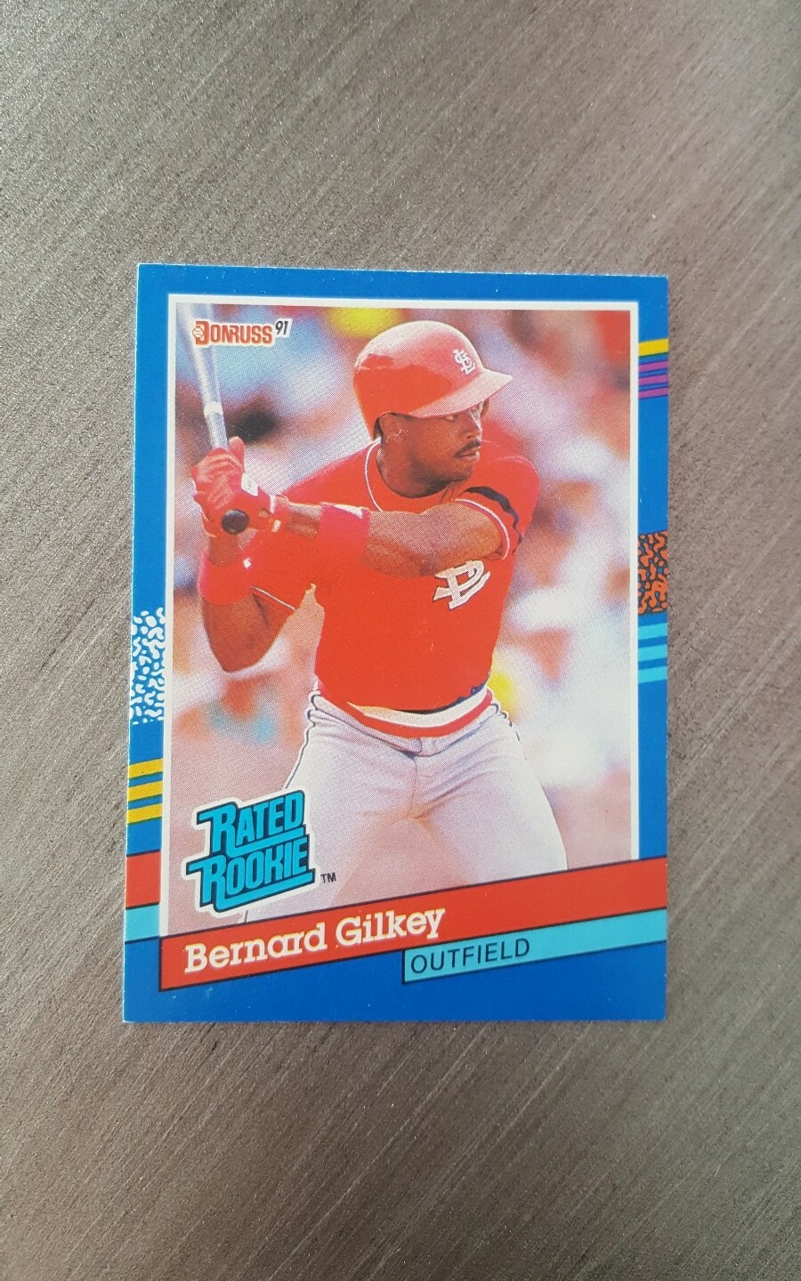 1991 Donruss Bernard Gilkey #30 "Rated Rookie" Card | eBay