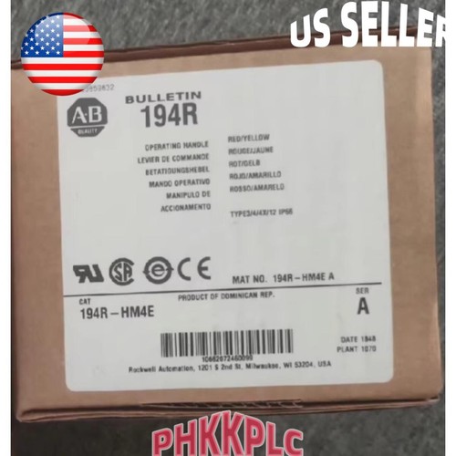NEW Sealed Allen Bradley 194R-HM4E Ser A Operating Handle Fast Ship | eBay
