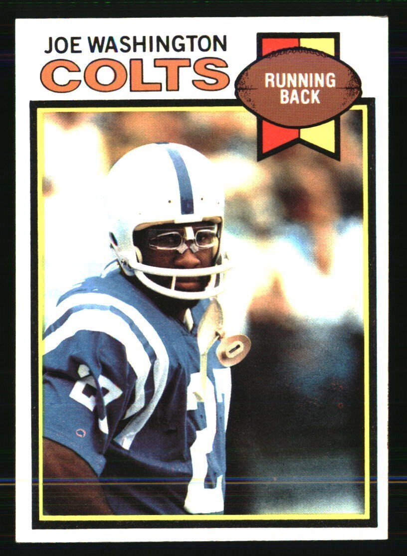 1979 TOPPS Football Vintage Trading Card #150 🏈 JOE WASHINGTON ...
