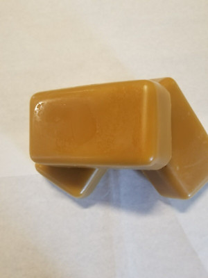 3 ea 1 Pound Blocks of 100% Pure Triple Filtered Yellow Beeswax (Bees ...
