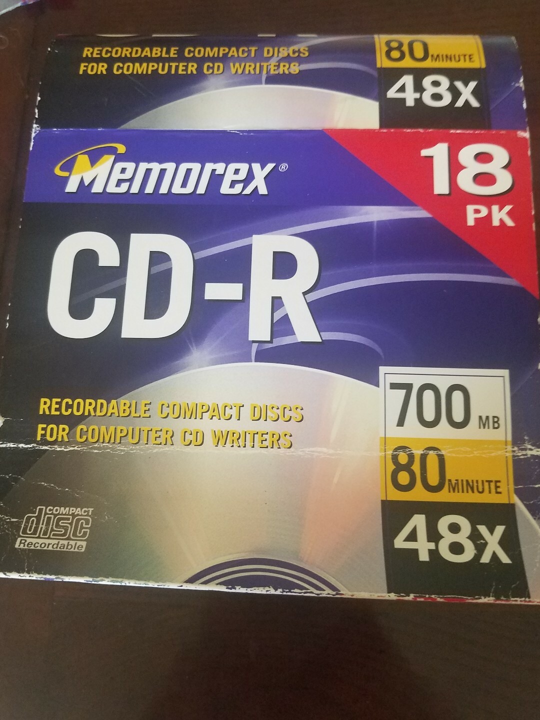 Memorex CD-R 700MB 11 of 18 Partial packBlank Recordable Discs 80 Min ...