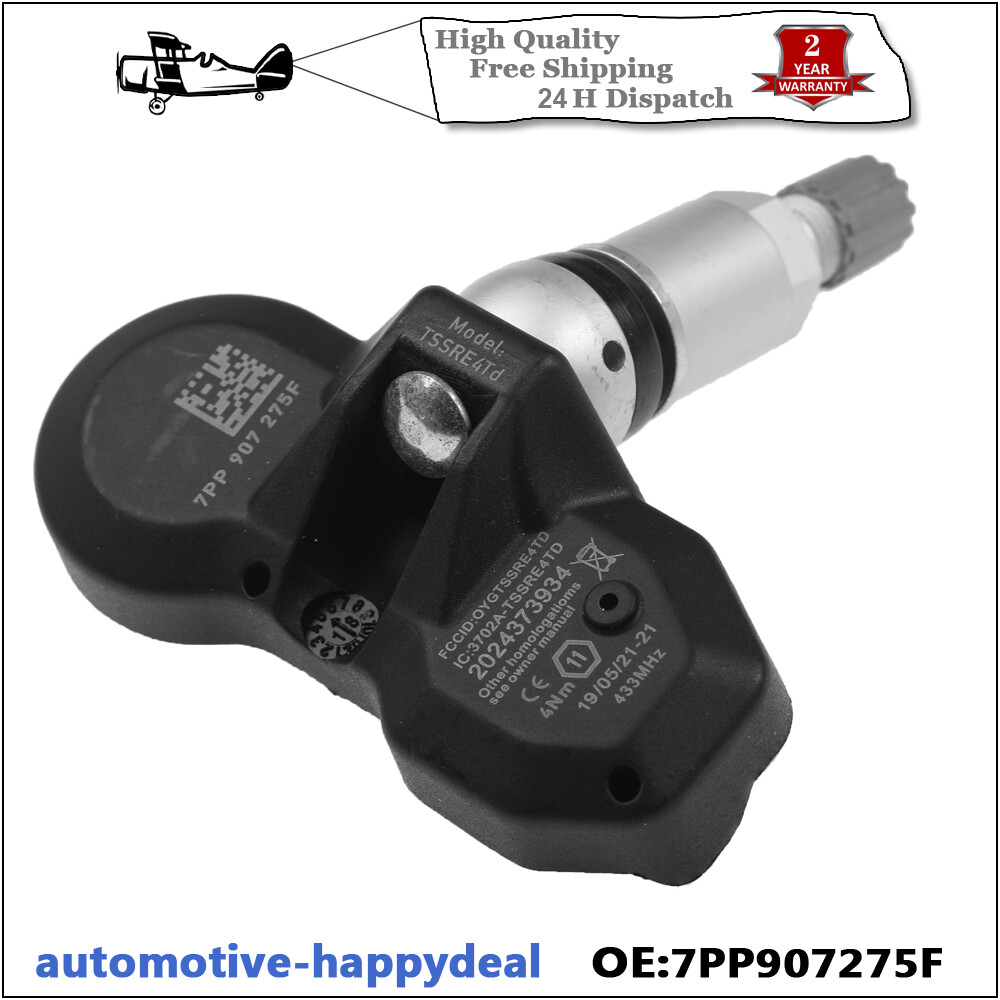 4X Tyre Pressure Sensors 7PP907275F For Audi A4 A6 A8 R8 Q7 VW Phaeton ...
