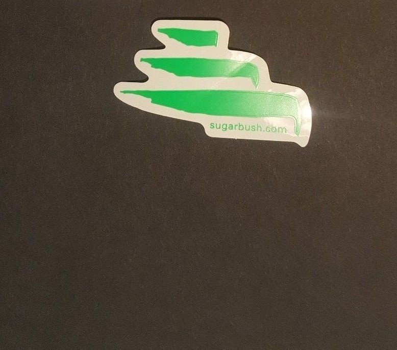 Sugarbush Green Claw Slash Sticker Decal Vermont Ski Snowboard | eBay