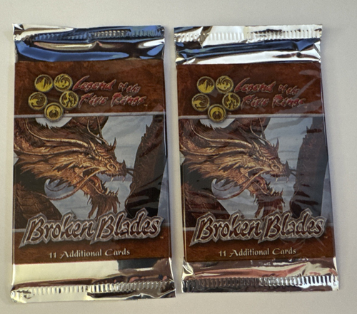 Legend of the Five Rings L5R Broken Blades Booster Pack Sealed New x2 ...