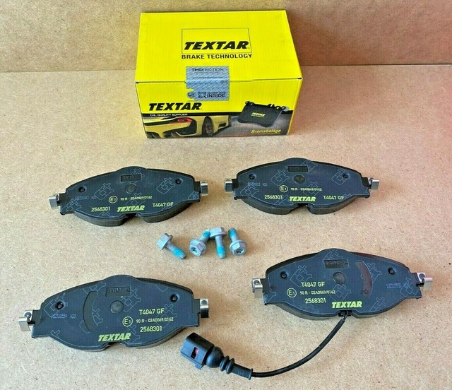 4x Bremsbeläge AUDI Seat SKODA VW Textar 2568301 online kaufen | eBay