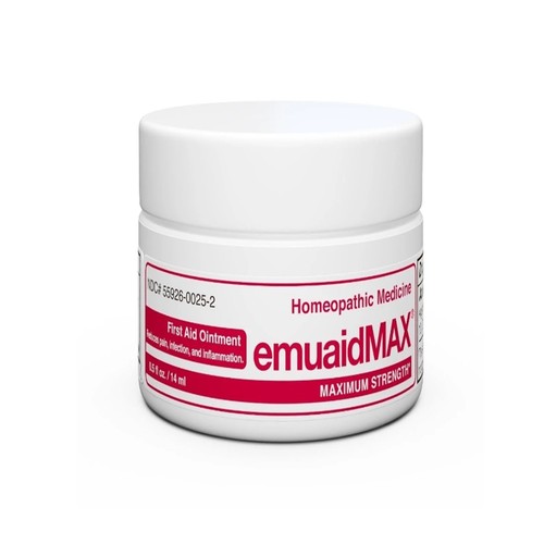 EMUAIDMAX First Aid Ointment 2 oz- Skin Irritation Relief Helps Soothe ...
