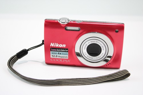Nikon Coolpix S2500 Digital Compact Camera Working w/ Nikkor 4x Optical ...