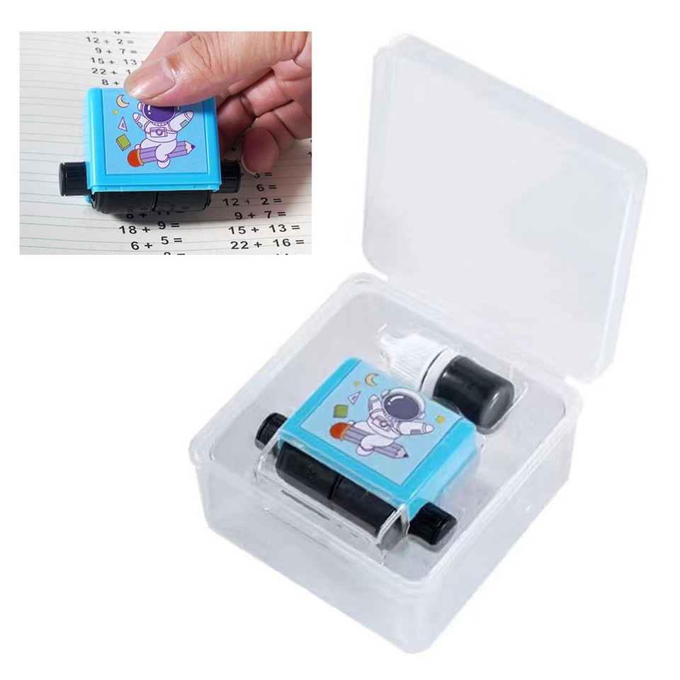 Math Practice Stamps For Kids Fun Teaching Easy Operate Portable ...