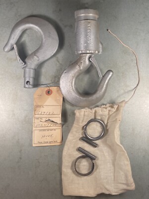 EATON SWIVEL HOOK WITH SAFETY LATCH 6408395 502117000 UNUSED Forrest ...