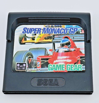 Super Monaco GP Sega Game Gear 1992 Cart Cleaned & Tested 10086023046| eBay