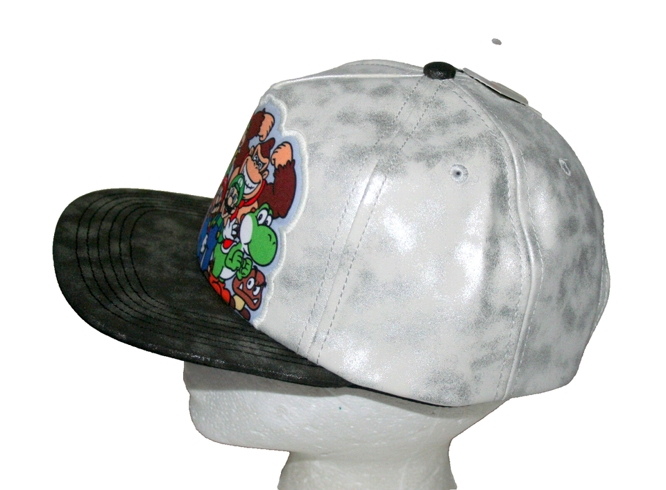 2017 Nintendo Super Mario Video Game Snap Back Baseball Hat Cap New ...