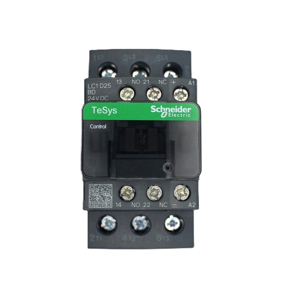 Schneider Electric LC1D25BD IEC contactor, TeSys Deca, nonreversing ...