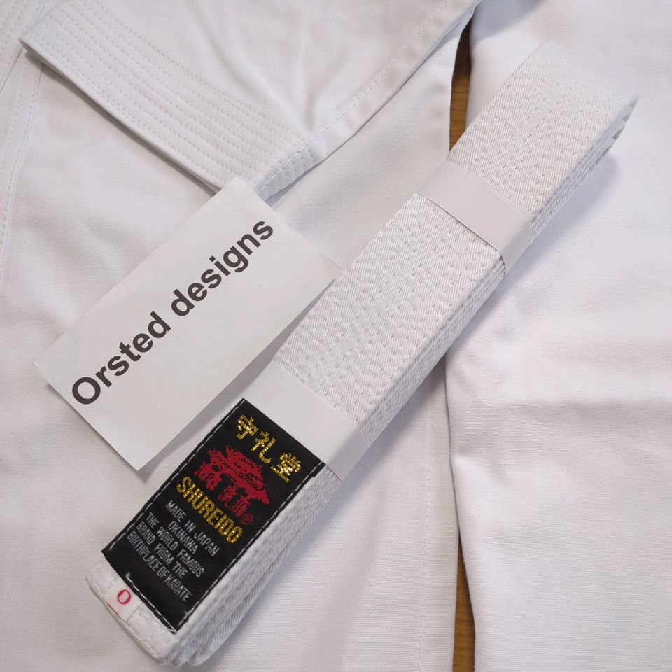 Shureido K-9 Karate Gi Lightweight Uniform Set Made in Japan Okinawa ...