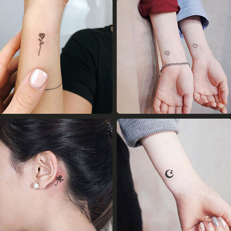 Tiny C Tattoos