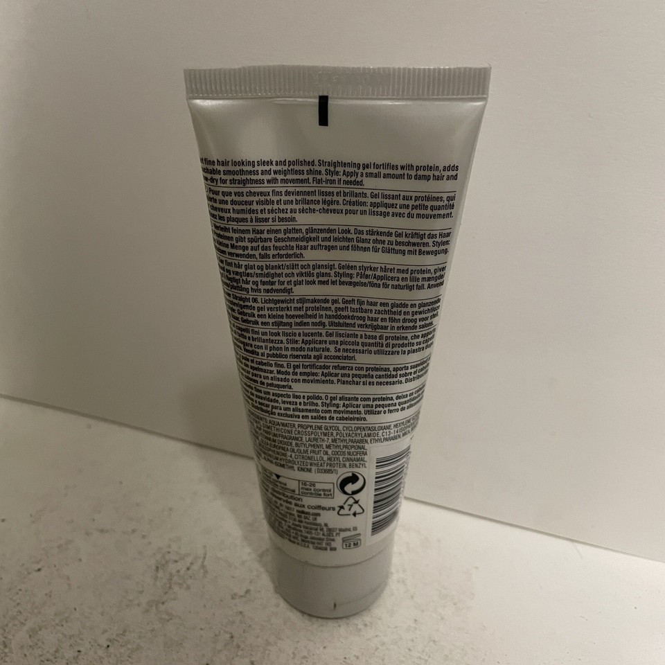 Redken Straight Lissage Sheer Straight 06 Straightening Gel 3.4 oz | eBay