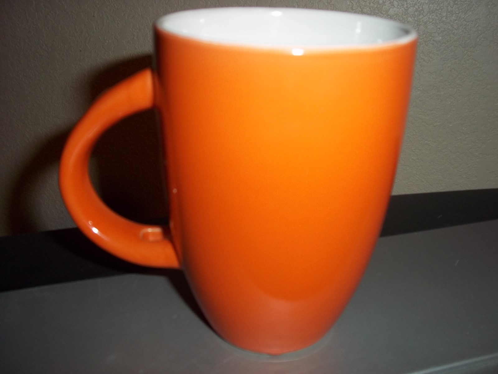 Manpower Coffee Mug Cup Orange | eBay