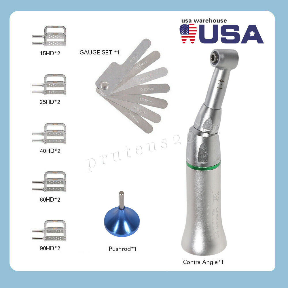 Dental Ortho Contra Angle 4:1 Contra Angle Handpiece Interproximal ...