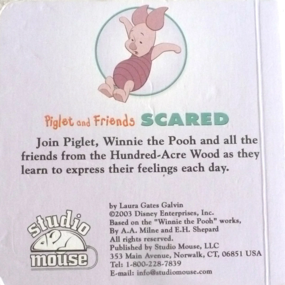 Piglet Scared