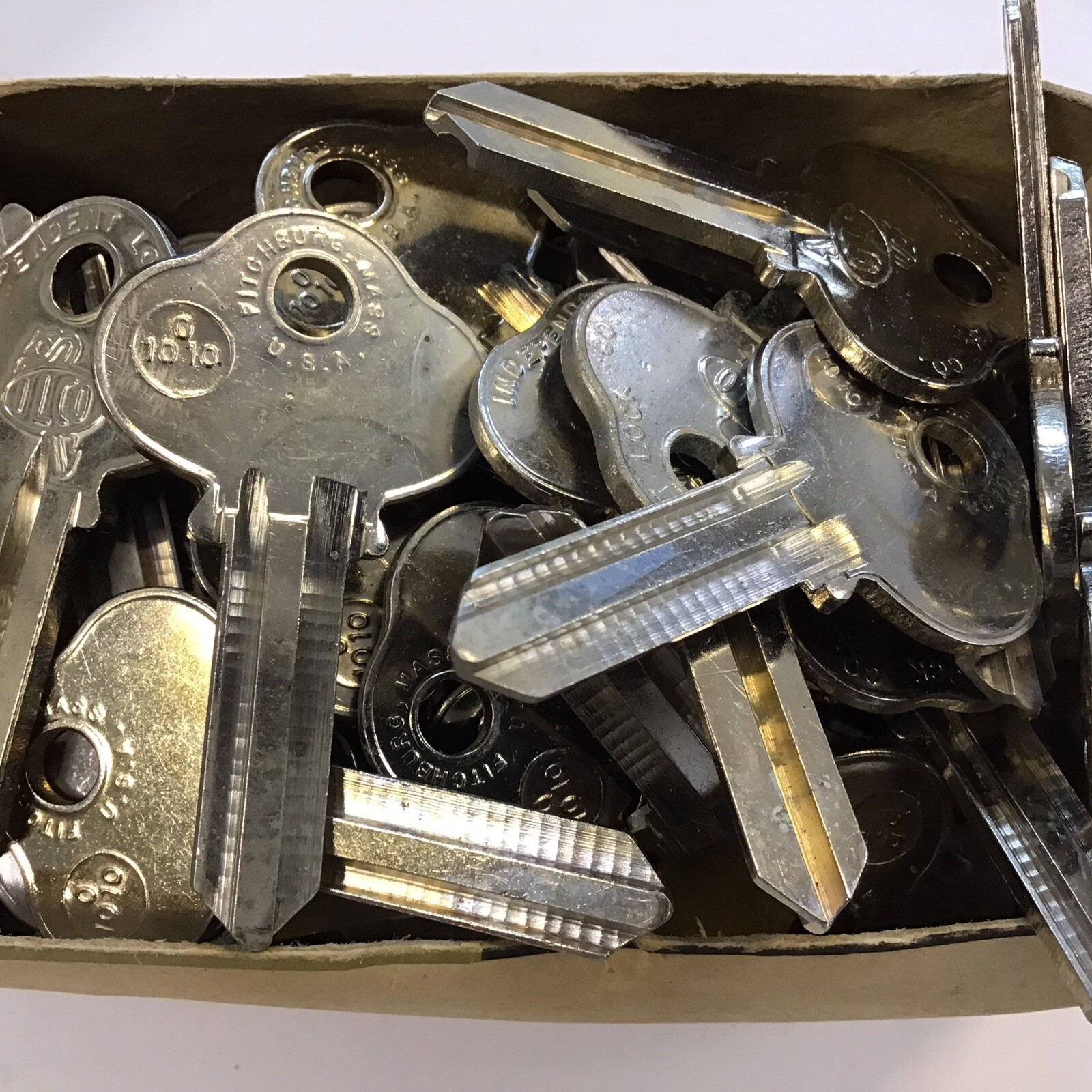 ILCO O1010 Box of 45 Uncut Vintage fits Sargent Lock SAR-5D | eBay