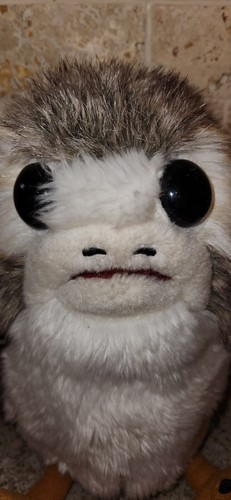 Disney Star Wars Galaxy’s Edge Porg Plush Moving Talking Puppet ...