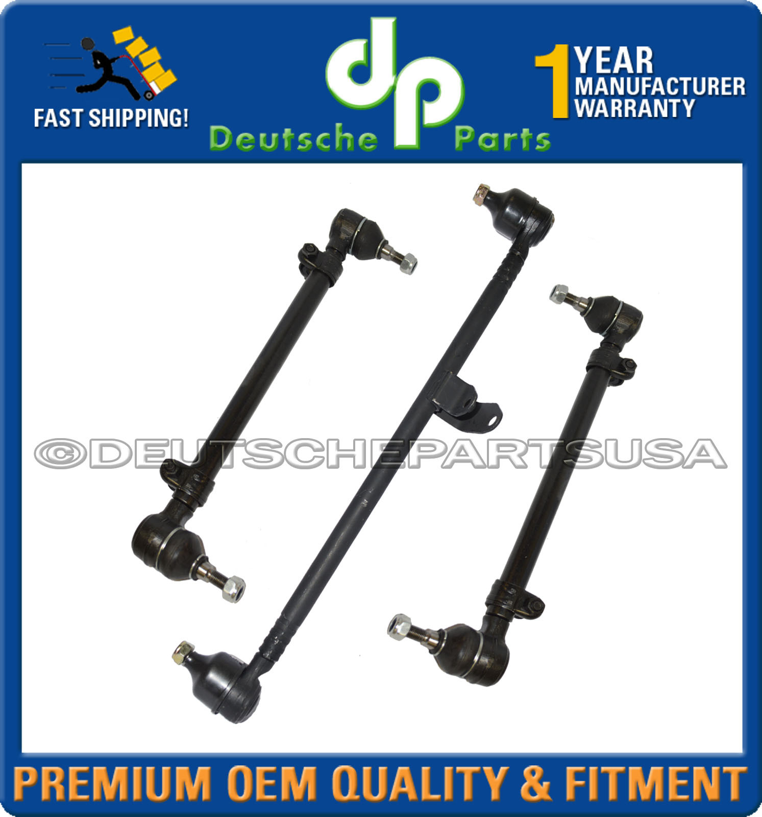 Mercedes R107 Control Arm Ball Joints Tie Rod Sway Bar Bushing ...