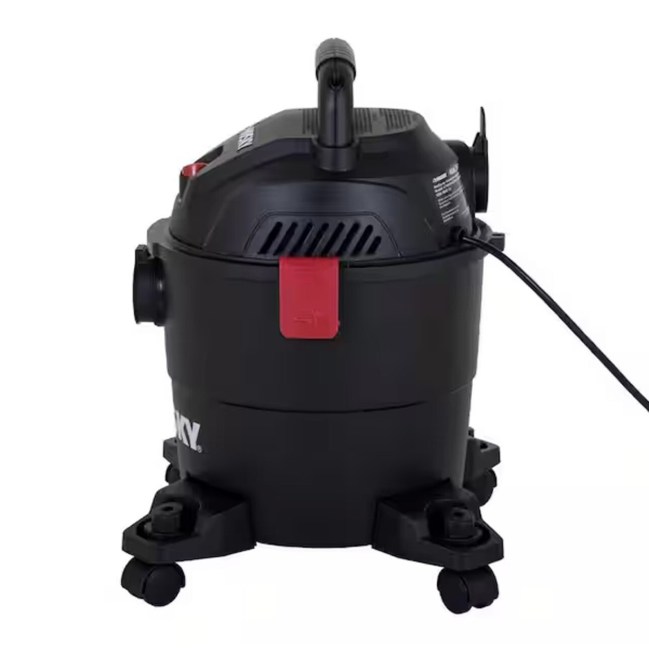 Husky 4 Gal. Poly Wet/Dry Vac with Filter, Hose, and Accessories | eBay