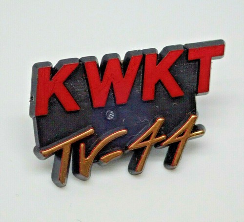 KWKT TV Channel 44 Vintage Lapel Pin | eBay