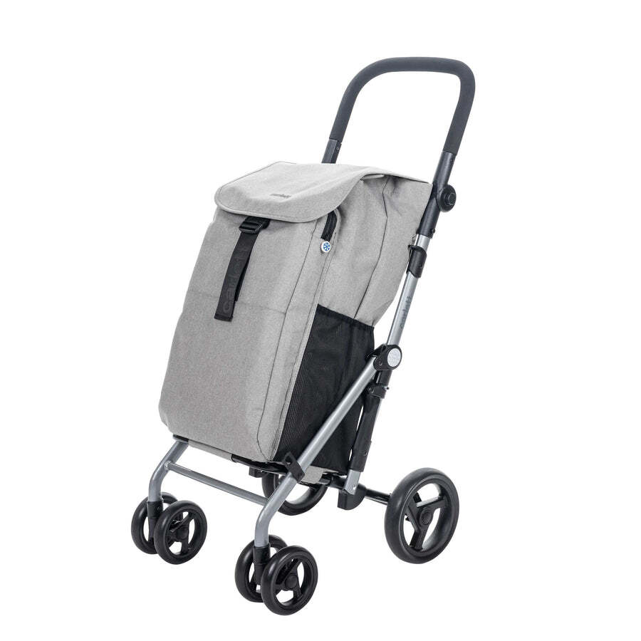 Carlett Classic Duo Shopping Trolley High Quality Foldable Adjustable ...