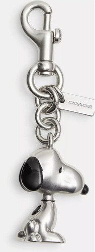 COACH X PEANUTS SNOOPY KEYCHAIN/HANDBAG CHARM;#CBH28;METAL;BNWT | eBay