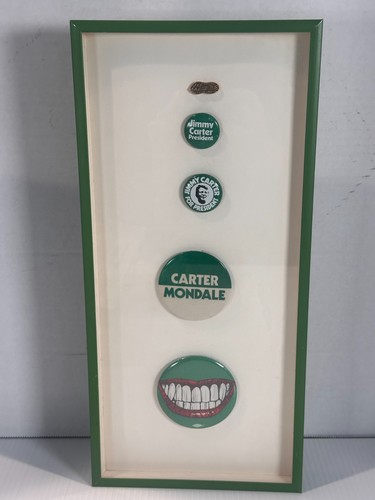 Rare 1976 Jimmy Carter Presidential Campaign Buttons & White House ...