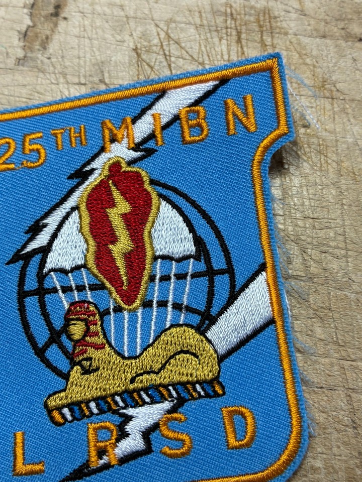 1980s/1990s/2000s? US ARMY PATCH-LRSD-125th MIBN-ORIGINAL BEAUTY! | eBay